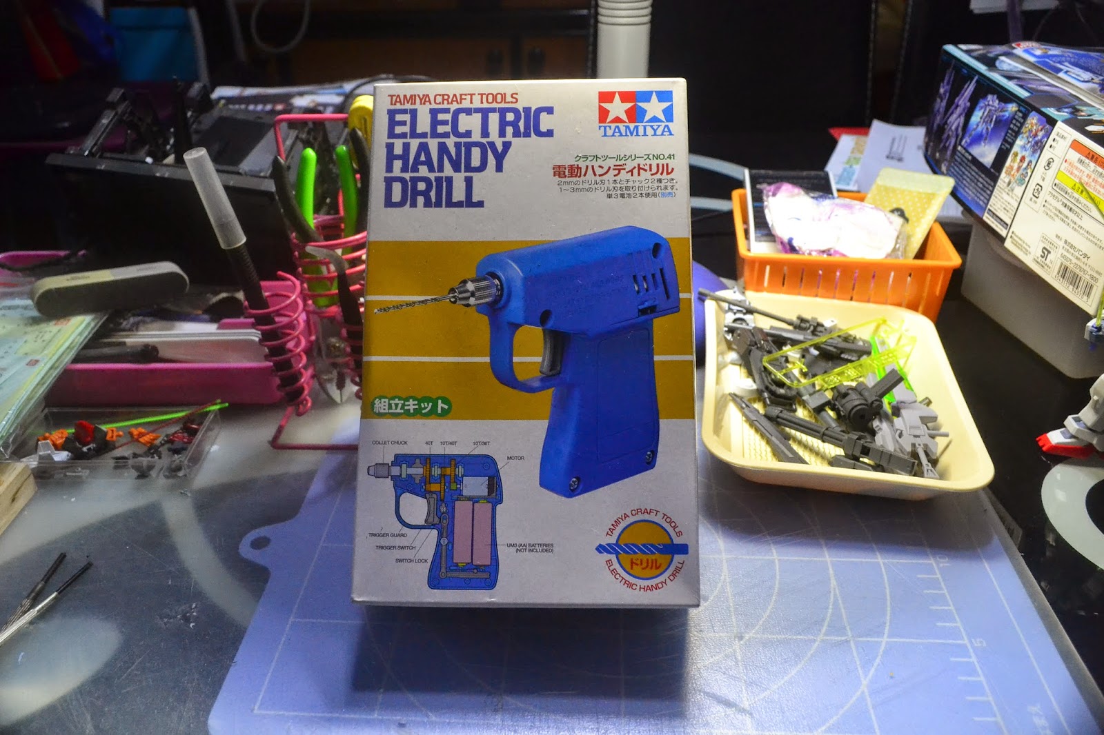 Gunplanerd: [Kit Insight] Tamiya Handy Electric Drill (Straight Build)