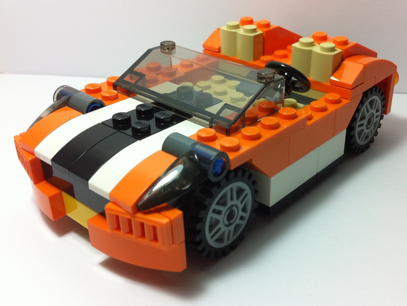 Mis Queridos Legos: 31017 Convertible naranja