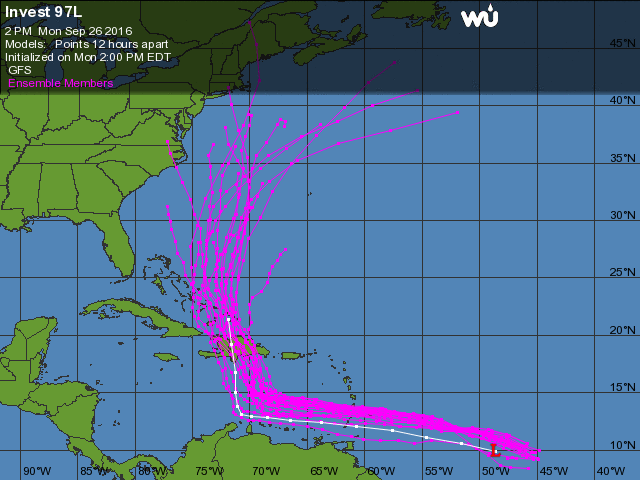 Atención Caribe: "Invest 97" muy cerca del desarrollo tropical - Paperblog