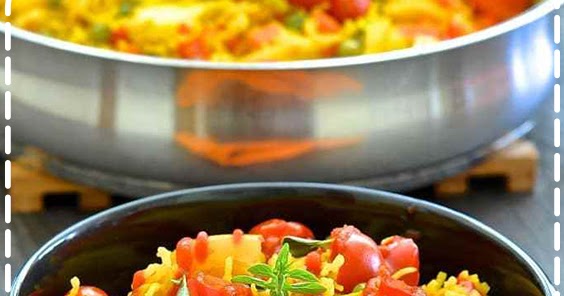 One-Pot Spicy Vegetable Rice - FANTASTIC FOOD RECIPES