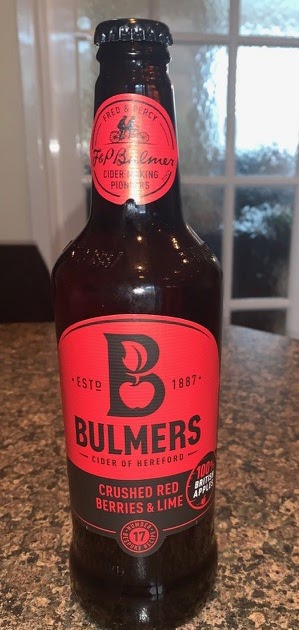 FOODSTUFF FINDS: Bulmers Crushed Red Berries & Lime Cider (Co-Op) By ...