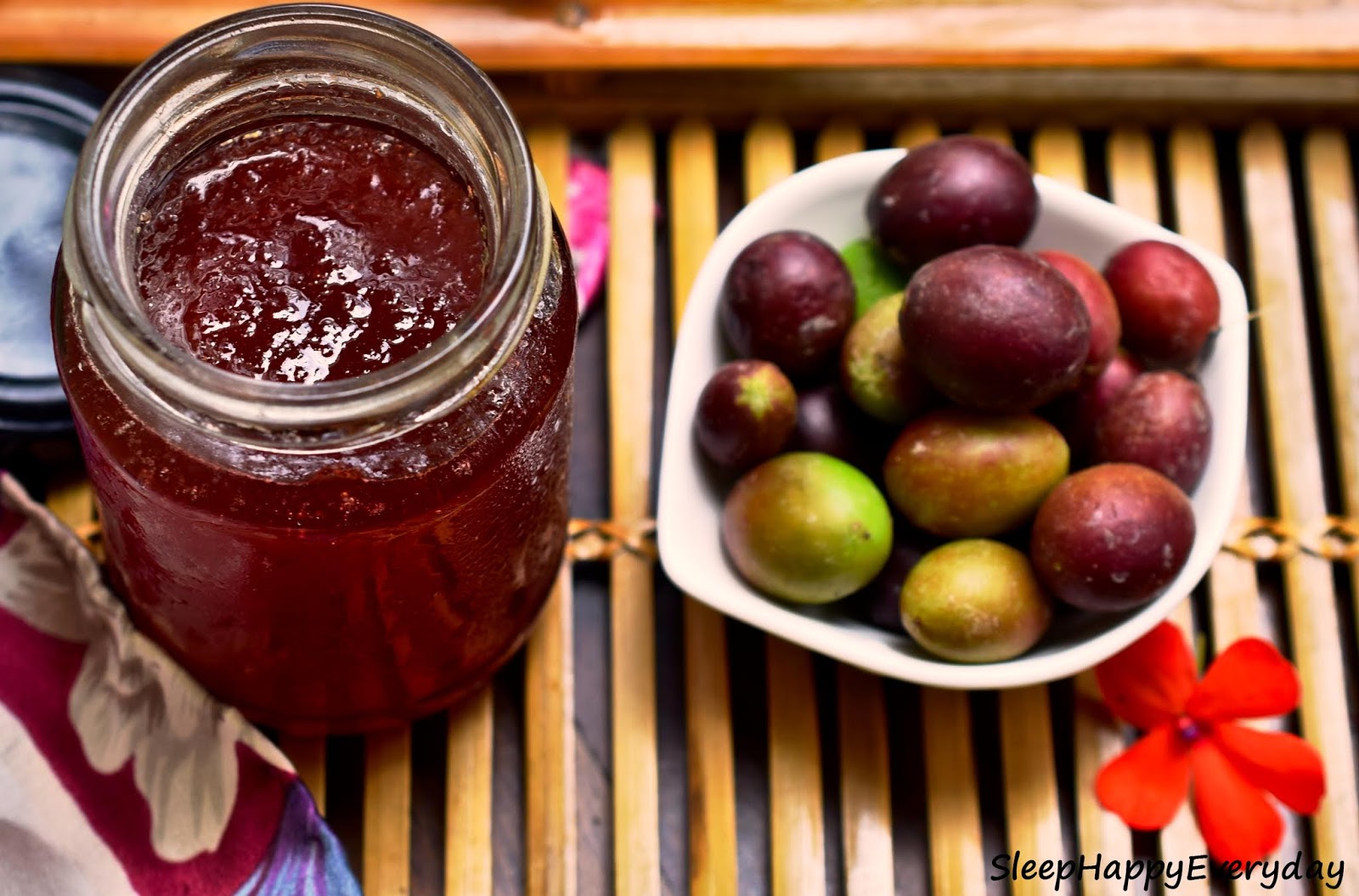 Sleep Happy Everyday: Karamcha (Natal Plum) Jam ....With Just Two ...