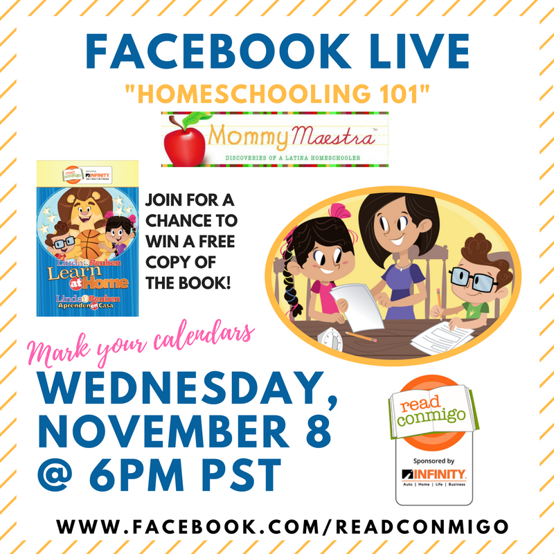 Mommy Maestra: Homeschooling 101 Facebook Live Event with Read Conmigo