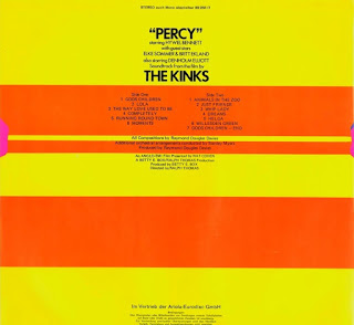 Classic Rock Covers Database: The Kinks - Percy (1971)
