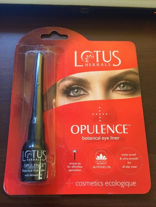 來自印度超好用的天然草本防水眼線液 Lotus Herbals Opulence botanical eye liner