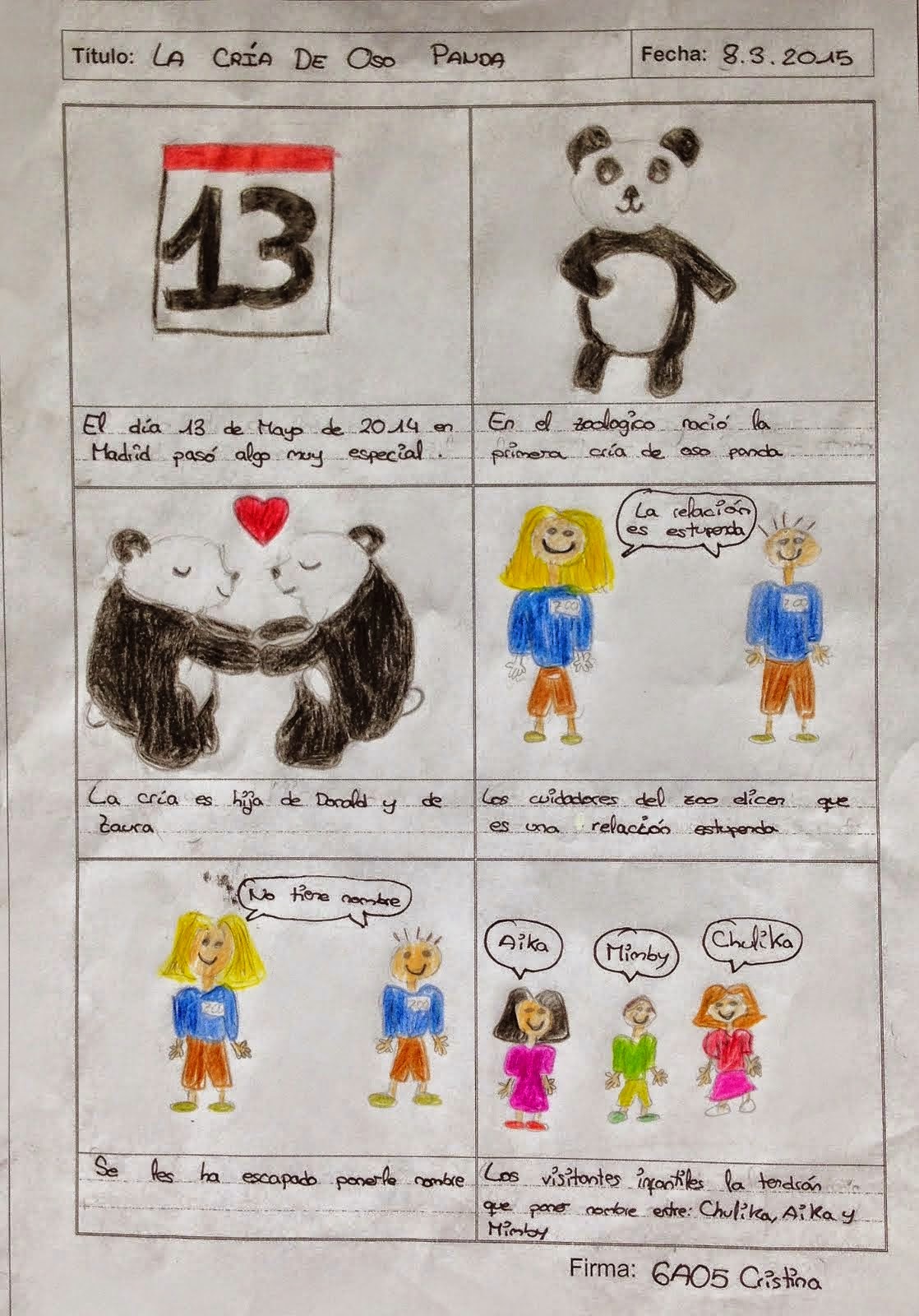 La lengua a tu gusto: Tarea 2 Actividad 2: "La tira cómica"