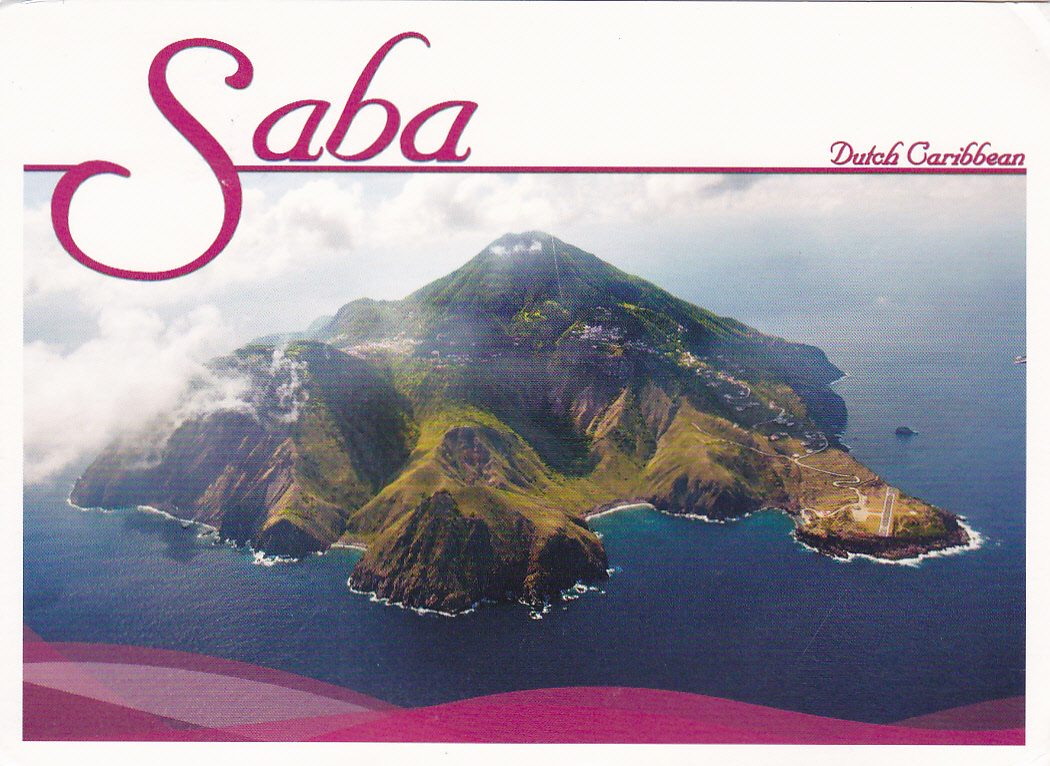 Postcard A La Carte: BES Islands - Saba - The Dutch Caribbean