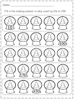 The Best of Teacher Entrepreneurs III: FREE Math Lesson: Christmas Skip ...