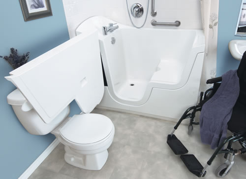 Handicap Shower Units:Shower Remodel