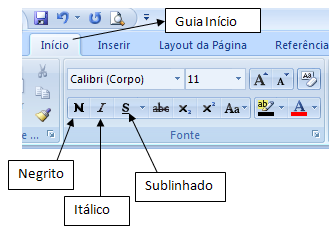 Comando negrito, itálico e sublinhado | Dicas de informática, windows ...