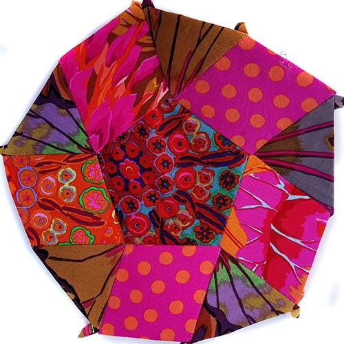 Gefilte Quilt: English Paper Pieced Table Topper