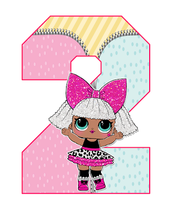 Kits imprimibles gratis : LOL Números