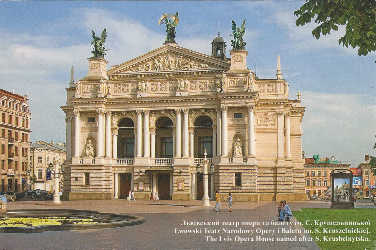 dewereldiskleinenmooi: Operahuis, kaart van Oleg uit Lviv