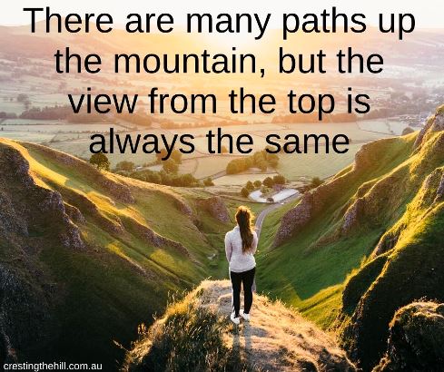 Many Paths Up The Mountain