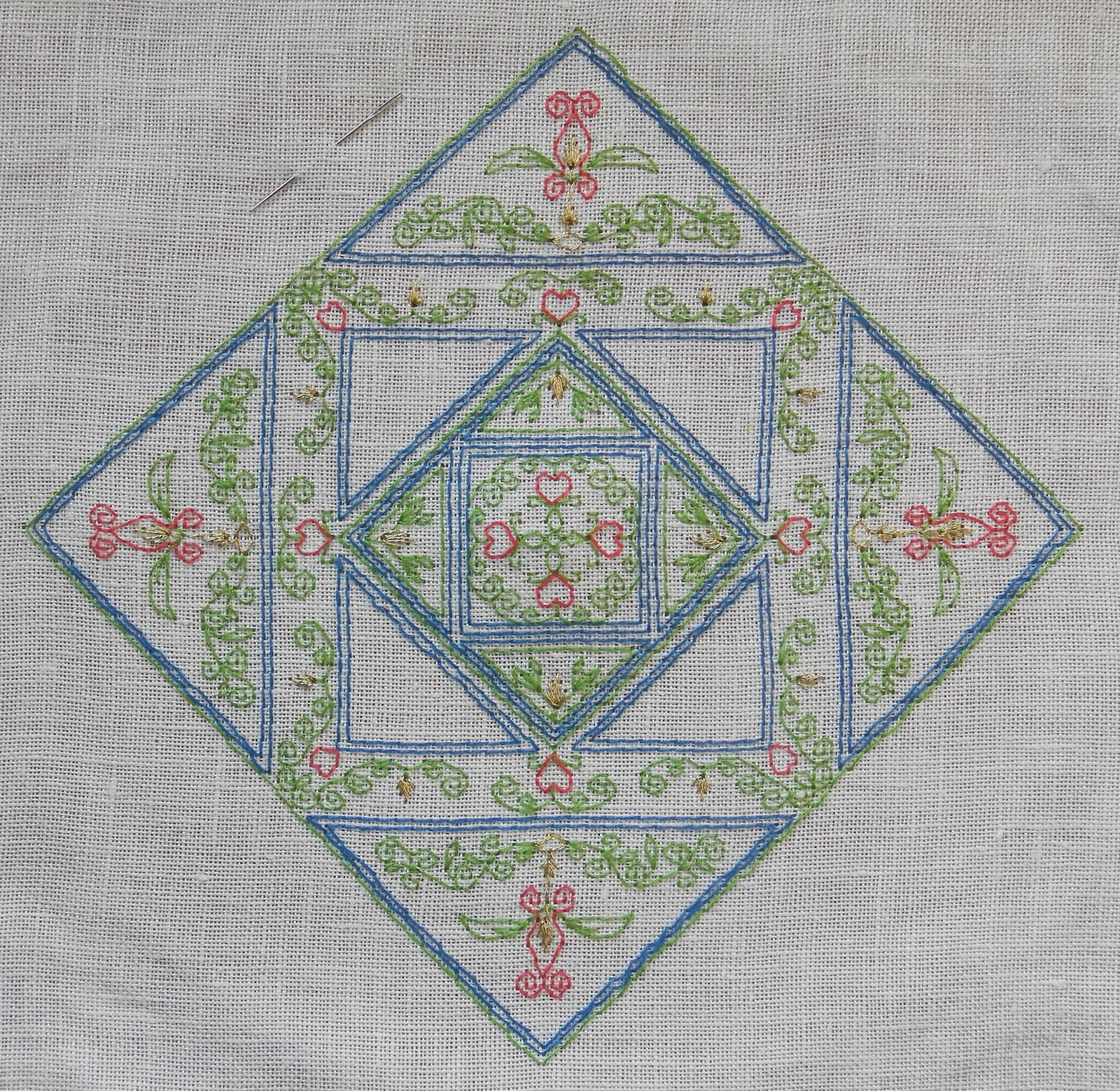 Brodeuse Bressane: Seba Designs SAL 2013 - partie 2