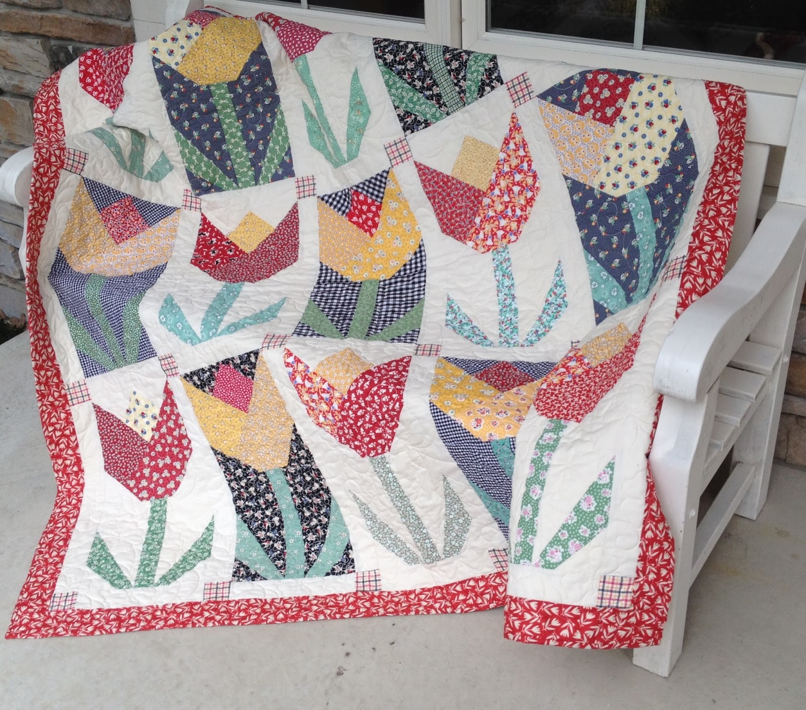 Small Quilts and Doll Quilts: A Tulip Quilt for Sweet Alyssa