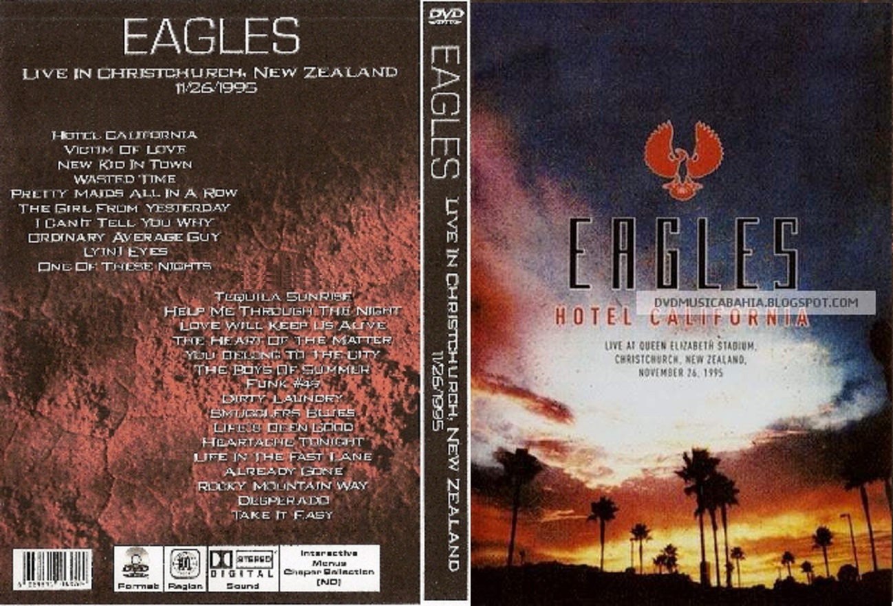 LOS MEJORES DVD DE MUSICA Y MAS....!!!!: THE EAGLES - HOTEL CALIFORNIA ...