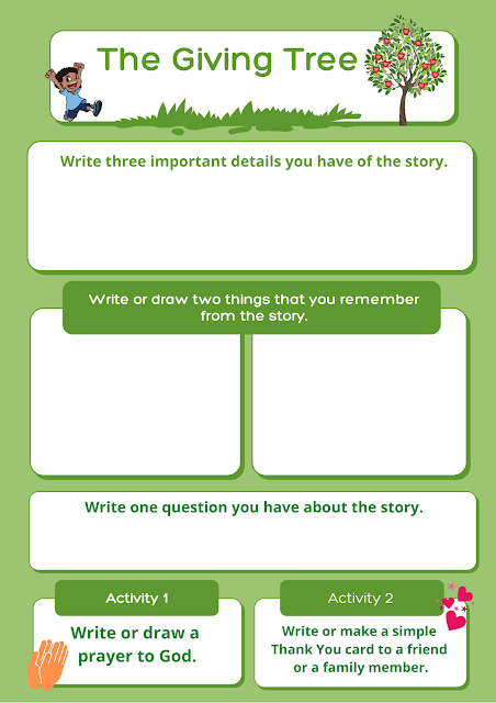 School Librarian in Action: Magis Deo Kids Lenten Activity: The Giving ...