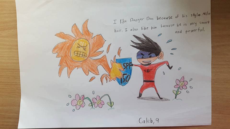 Danger Dan & Gadget Girl: Winners of Draw Your Favourite Character Contest