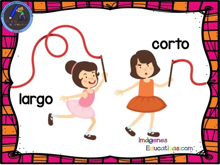 Largo y corto | Educación Infantil 3 años