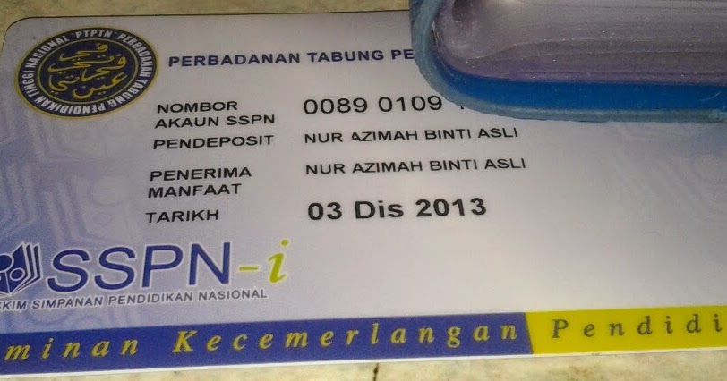 no akaun skim simpanan pendidikan nasional(sspn): - EnriquetaroReeves