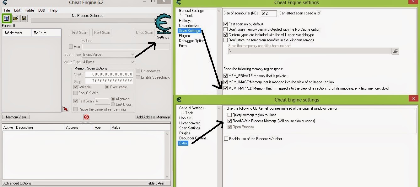 Cheat Game Bluestacks Dengan CheatcEngine Dan Revolution Engine ...