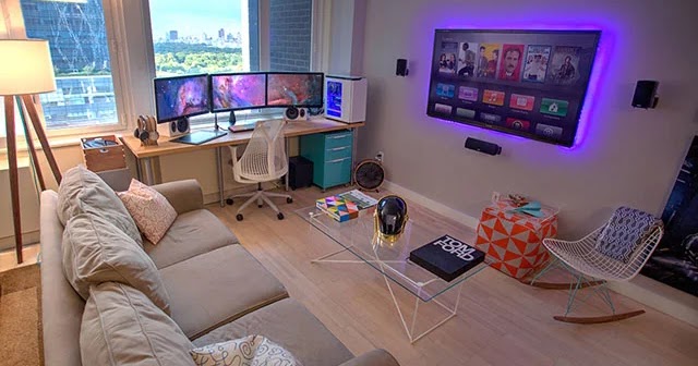 Desain Ruang Bermain Video Game Keren - Dunia Sipil