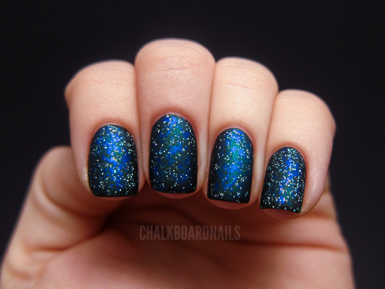 Spacey Layering Experiment | Chalkboard Nails | Phoenix, Arizona Nail ...