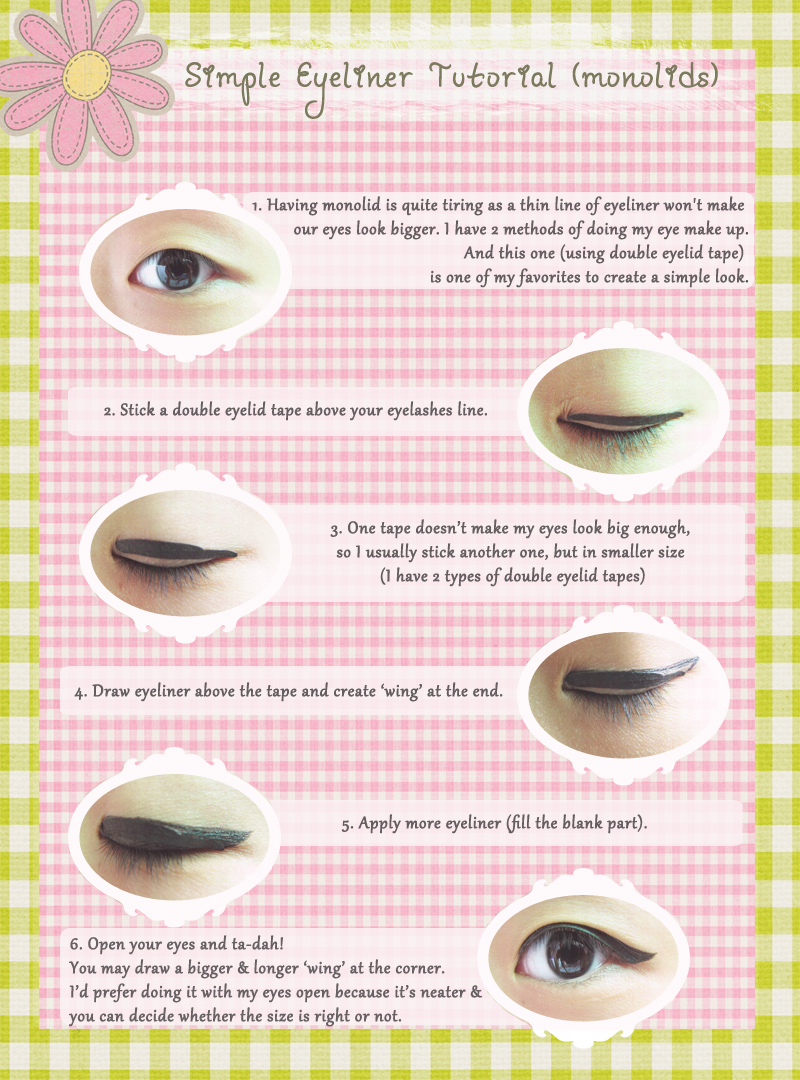 .a little princess.: Eyeliner Tutorial for Monolids