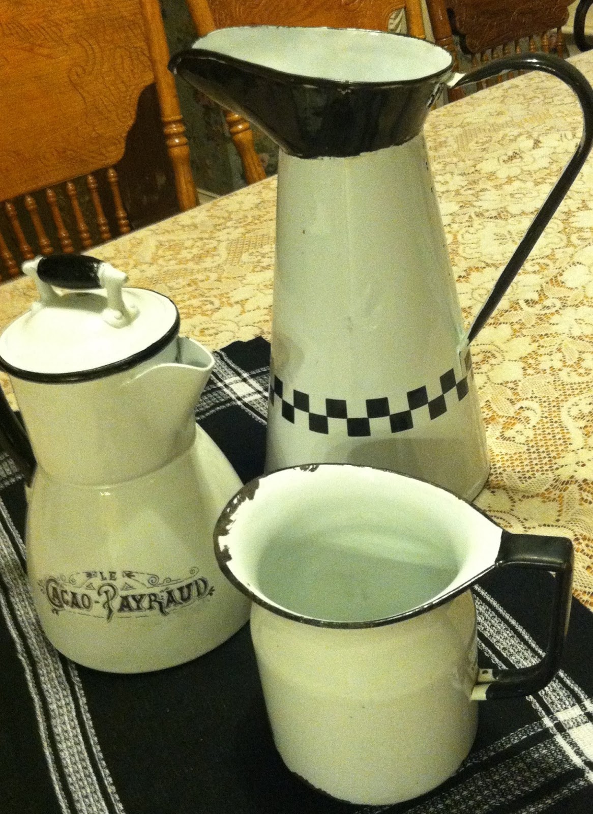 Pollyanna Reinvents: DIY Making Fake Enamelware