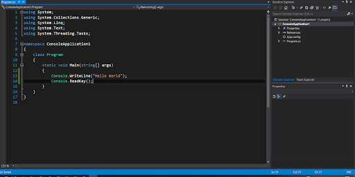 Digital Skills: C# Tutorial: 01 - C# Basics & Syntax