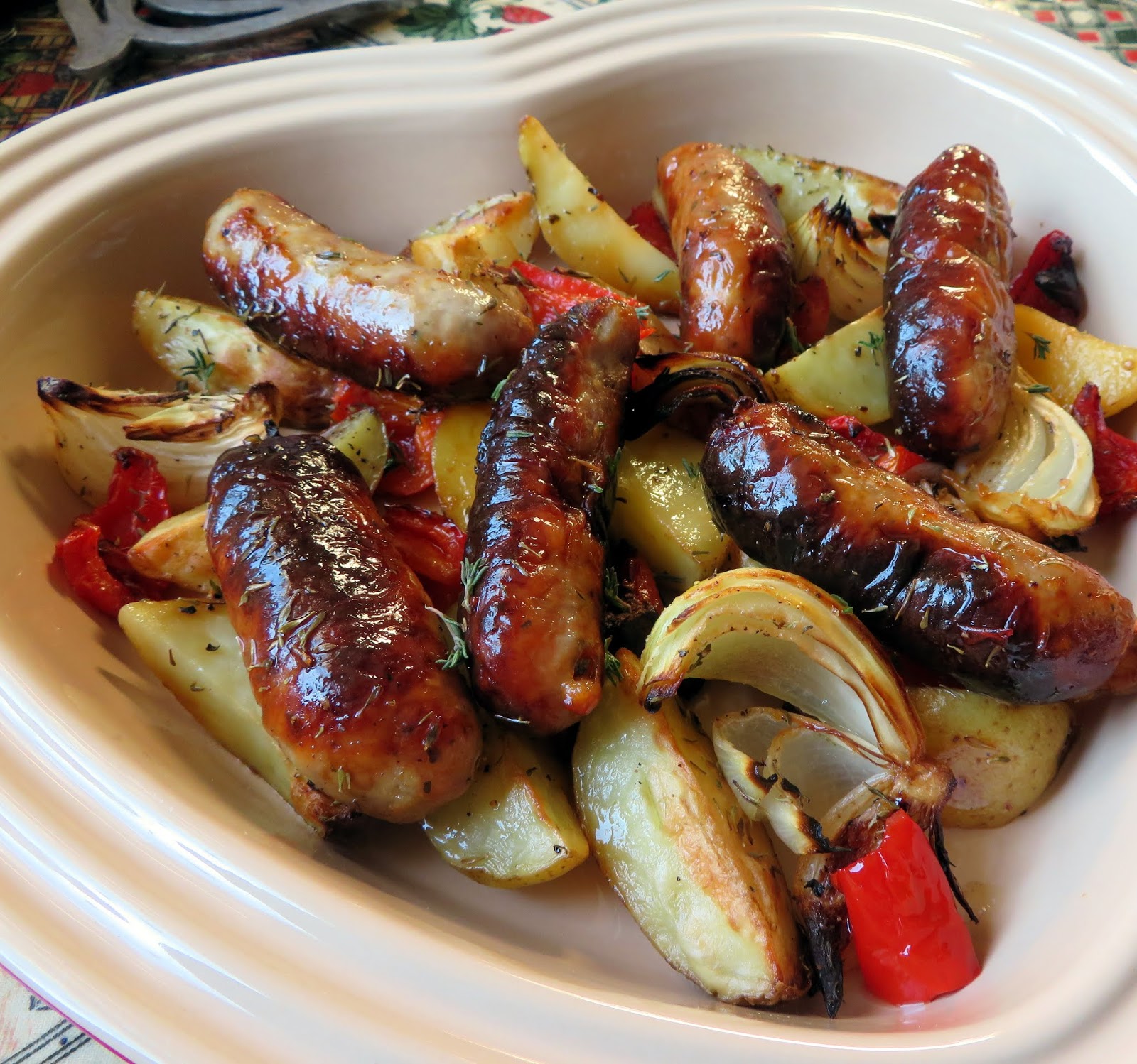 Roasted Sausage & Potato Supper | The English Kitchen