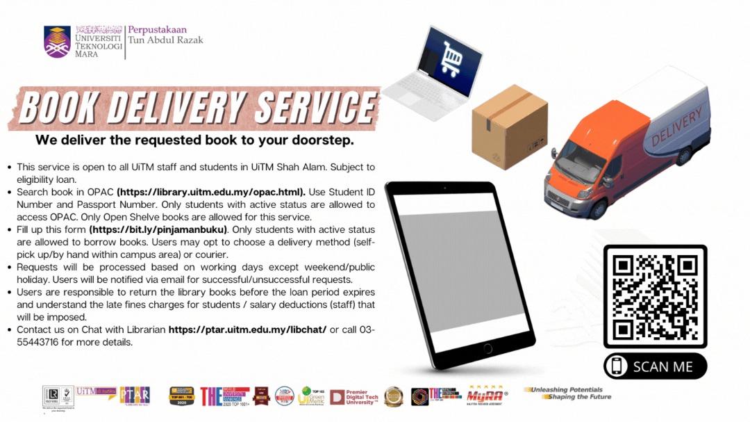 Book Delivery Service (BDS) - Perpustakaan UiTM