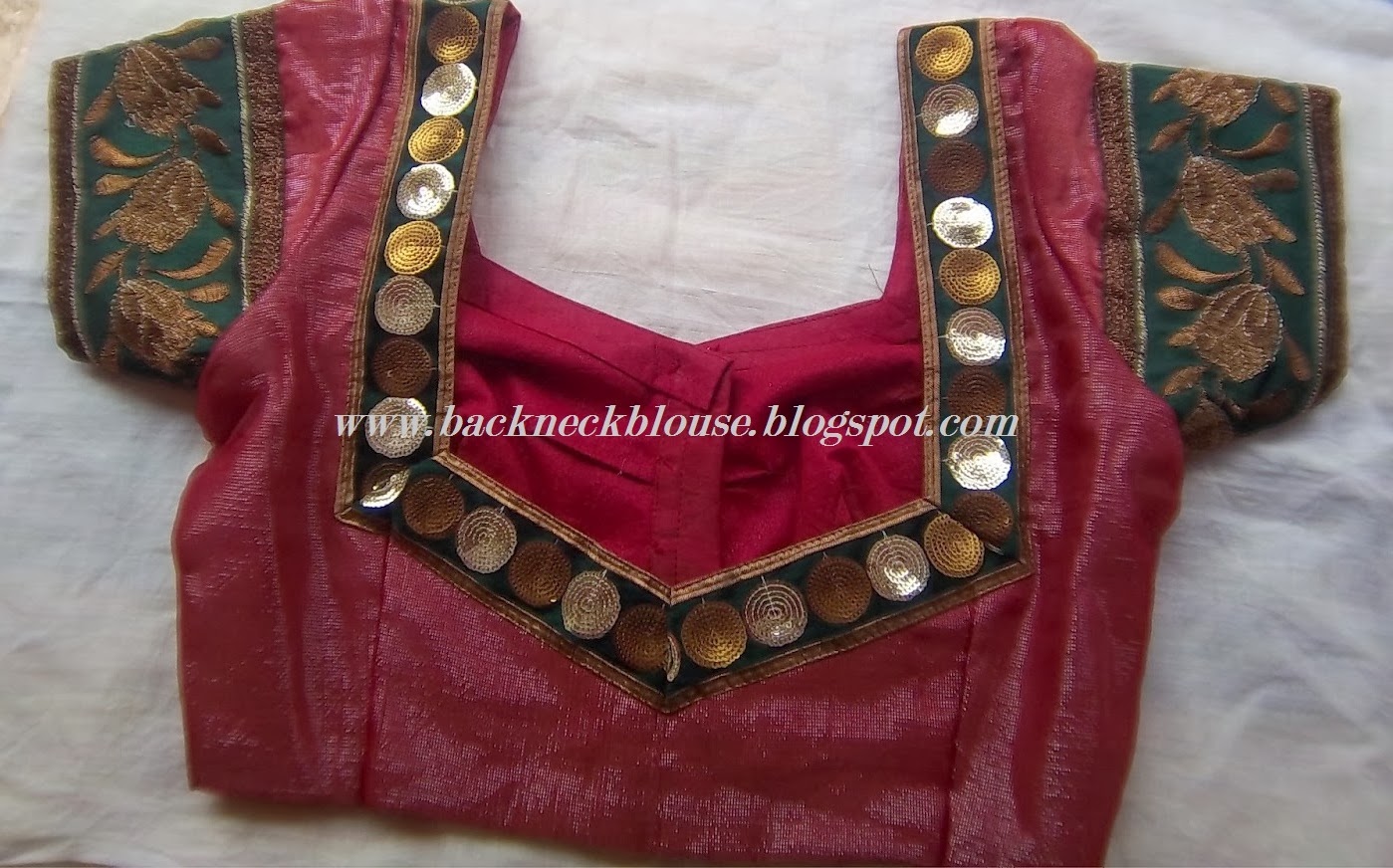 Blouse Design Back Side Hook