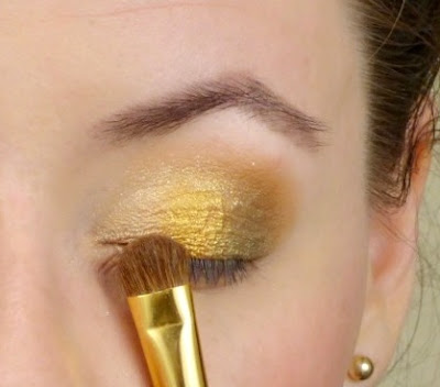 Green & Gold Eyeshadow Tutorial
