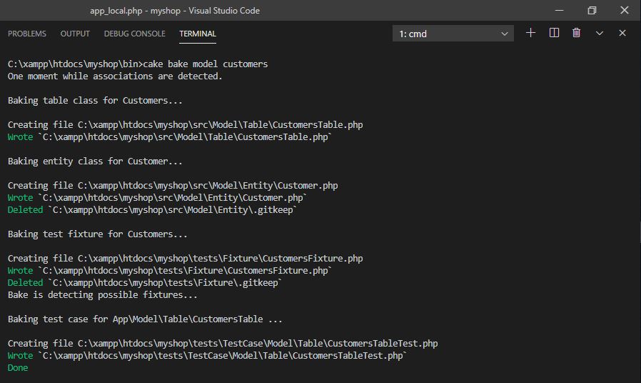 How to create Model in CakePHP 4? ~ Deep Space Channel