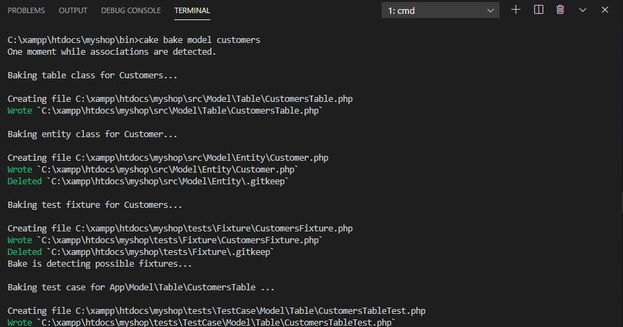 How to create Model in CakePHP 4? ~ Deep Space Channel