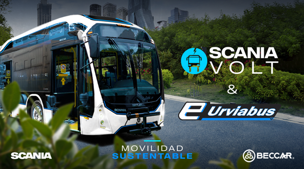 Scania México y Beccar presentan su primer autobús eléctrico en el ...