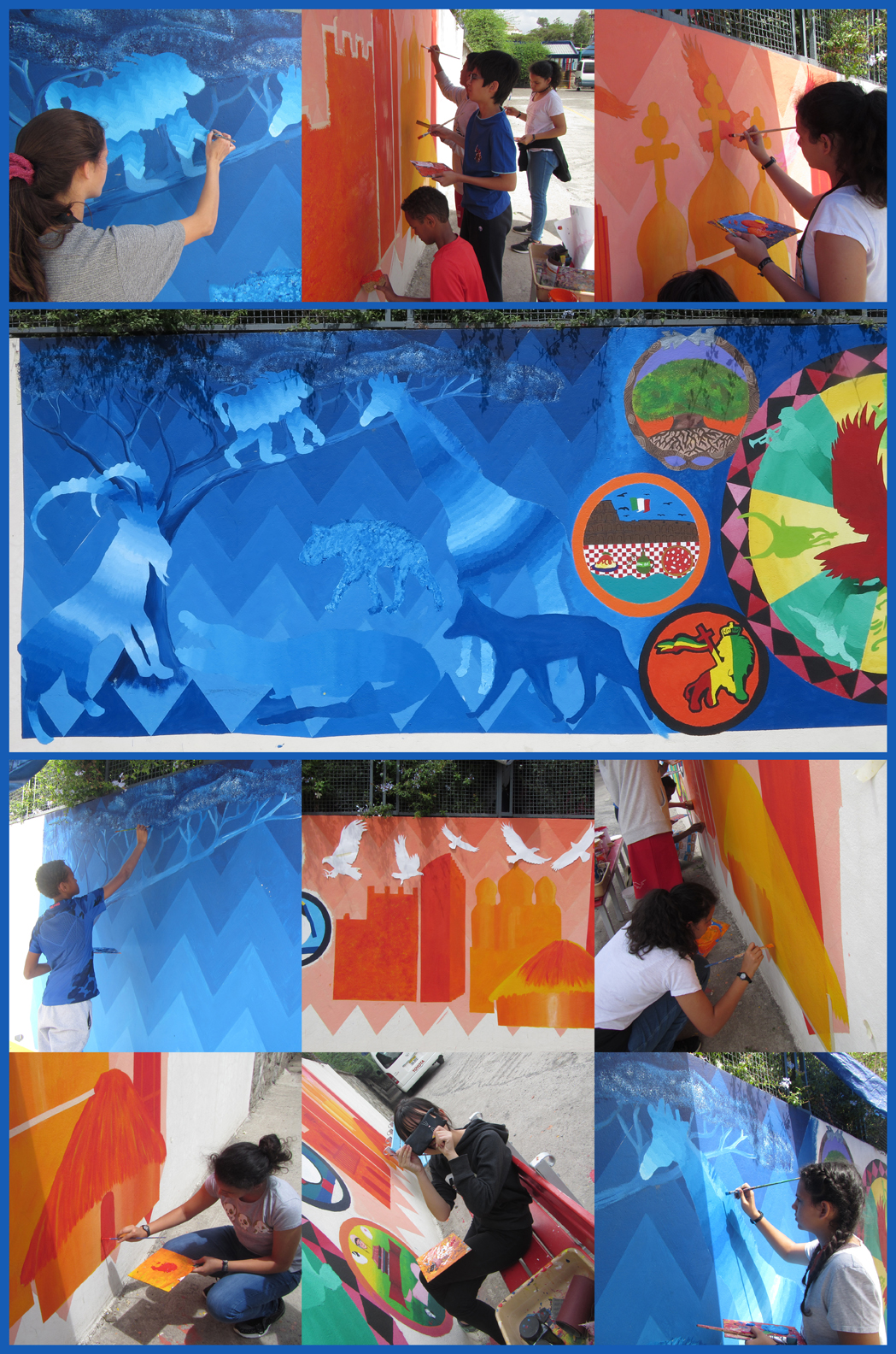 The Visual Arts Studio: The Mural Project