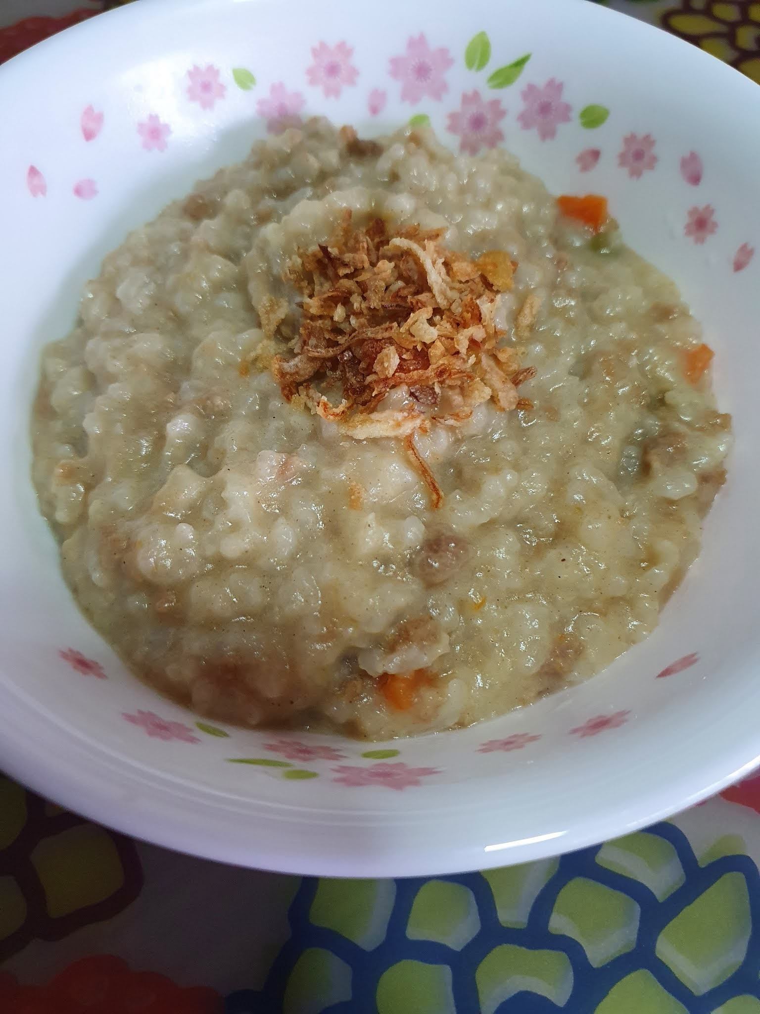 Bubur Lambuk (my asal hentam recipe ) - Welcome to Ros Ungu Blog! (A ...