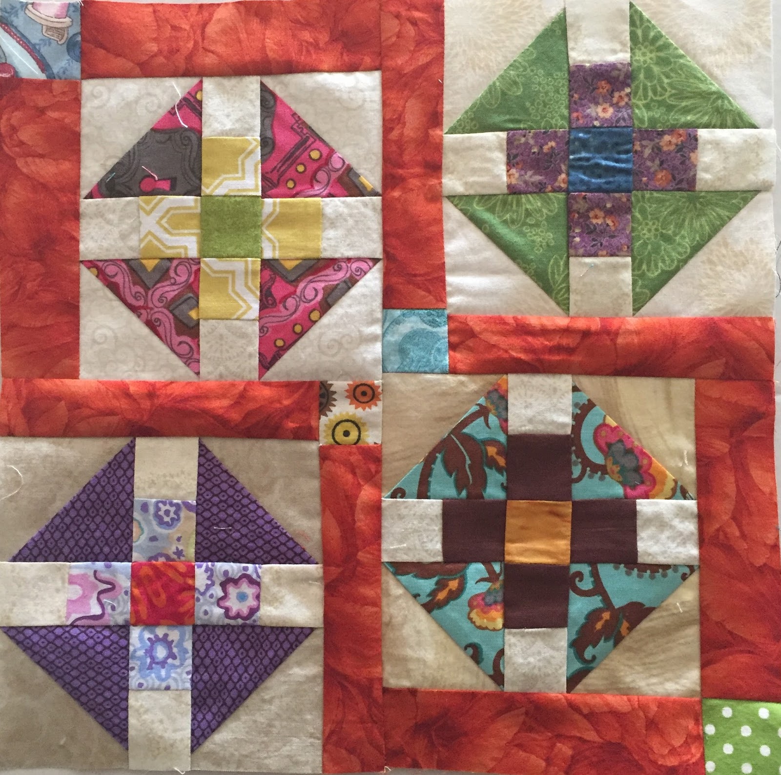 L' FAIR QUILTS: Sunday Sample, Block #7