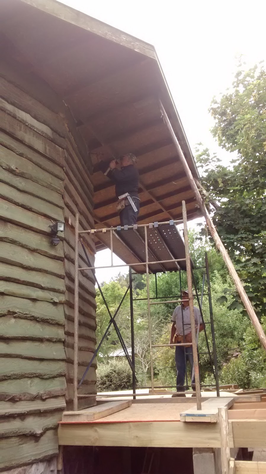 Domos Lisos: Terraza Acceso Exterior en Voladizo