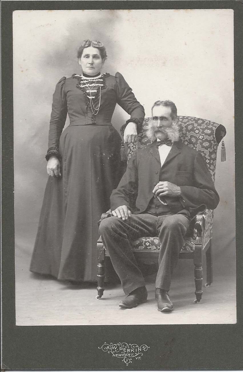 Heirlooms Reunited: Photograph of Basilice (Renaud) Vanier & Zephirin ...