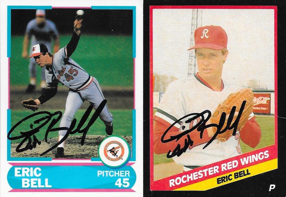 foul bunt: Another TTM Success From Eric Bell
