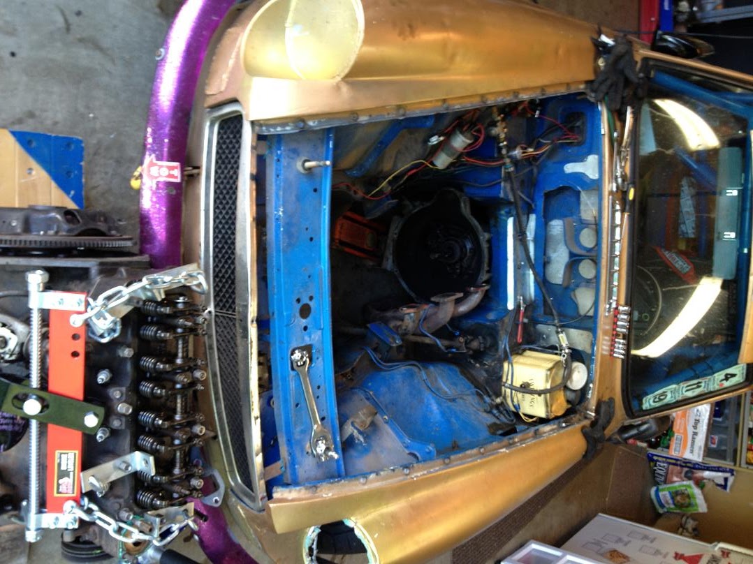 Gormless Racing - MGB GT: MGB Engine Swap #1