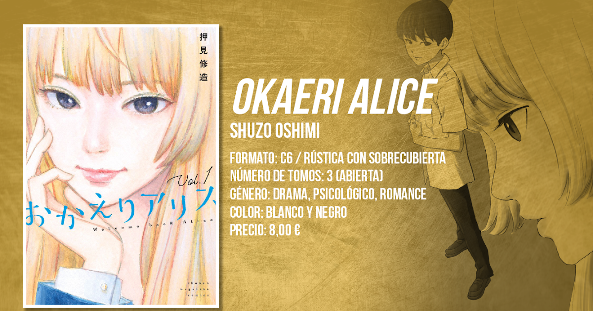 Milky Way publicará «Okaeri Alice»