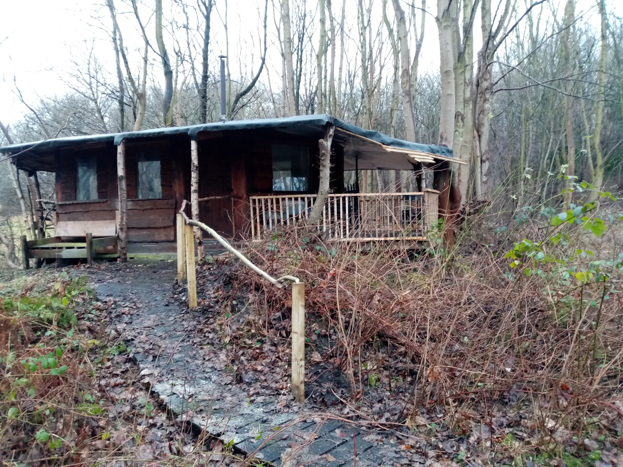 Private campsite for regulars . Closed to the public: Glamping ...