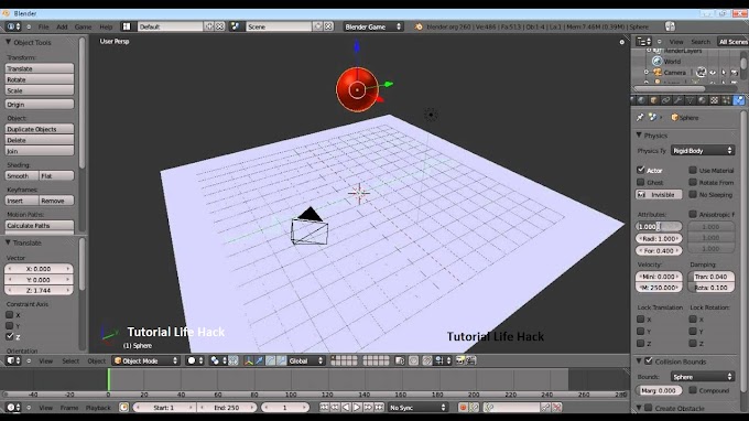 Cara Membuat Animasi Dengan Blender 3D Untuk Pemula
