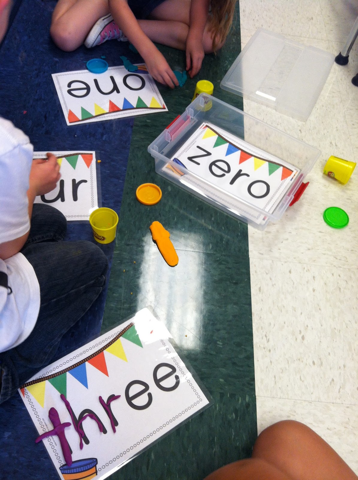 Mrs. Wheeler's First Grade Tidbits: Weekly Math Tubs