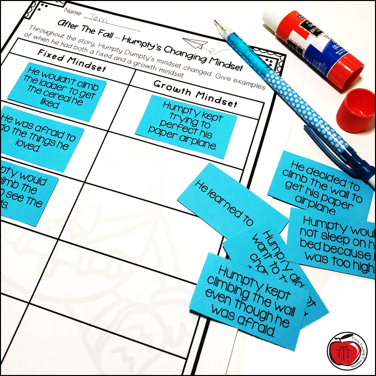 Free After the Fall Growth Mindset Lessons - Terri's Teaching Treasures